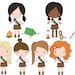 Girl Scout Clipart Brownie Girl Scout Clip Art Camping Trip Girl ...
