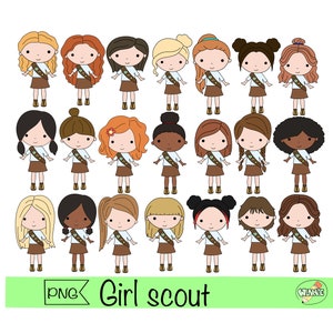 Girl Scout Brownie - Etsy
