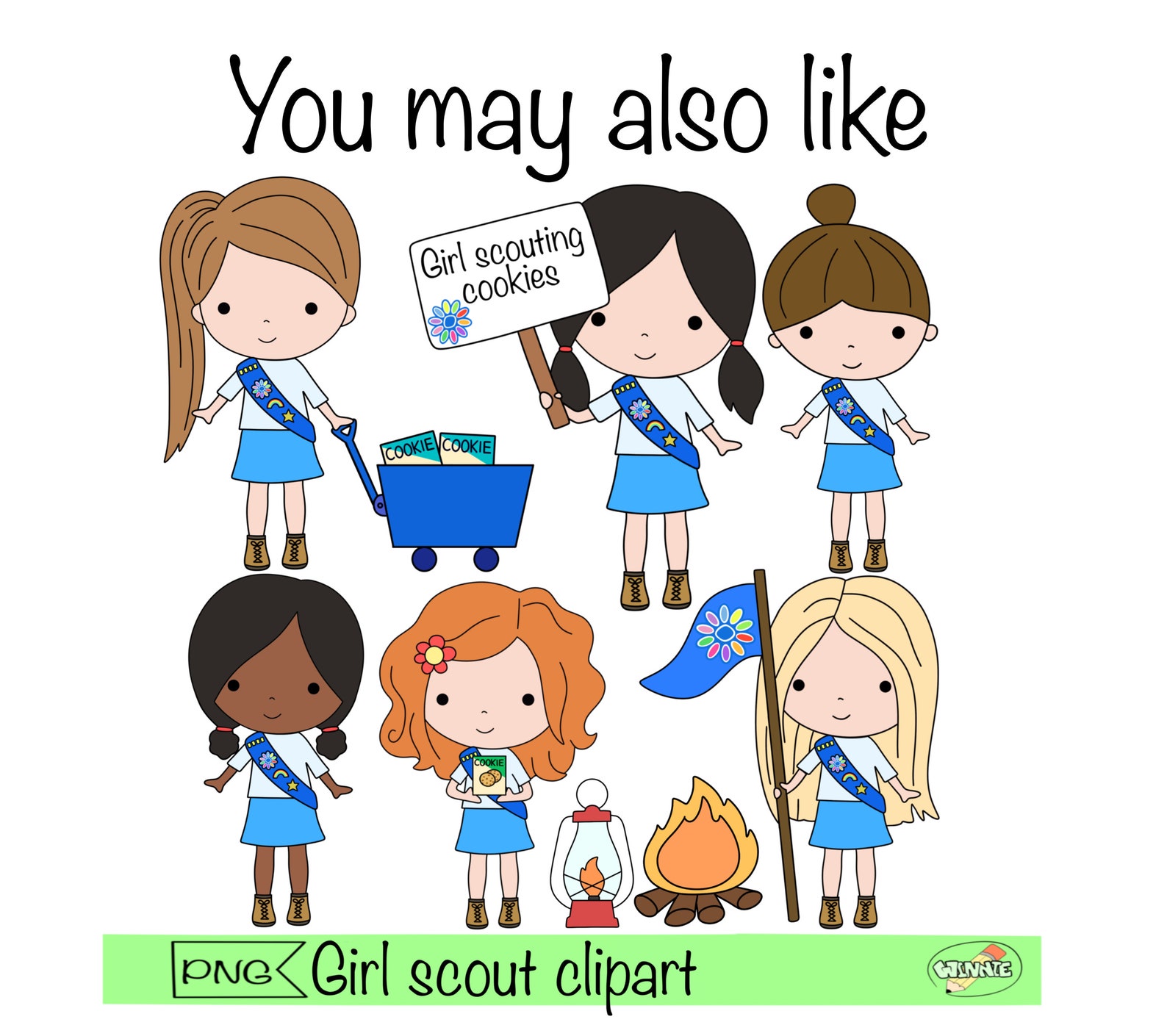 Scout Badges Png Clipart Girl Scout Badge Camping Badge Brownie Scout ...