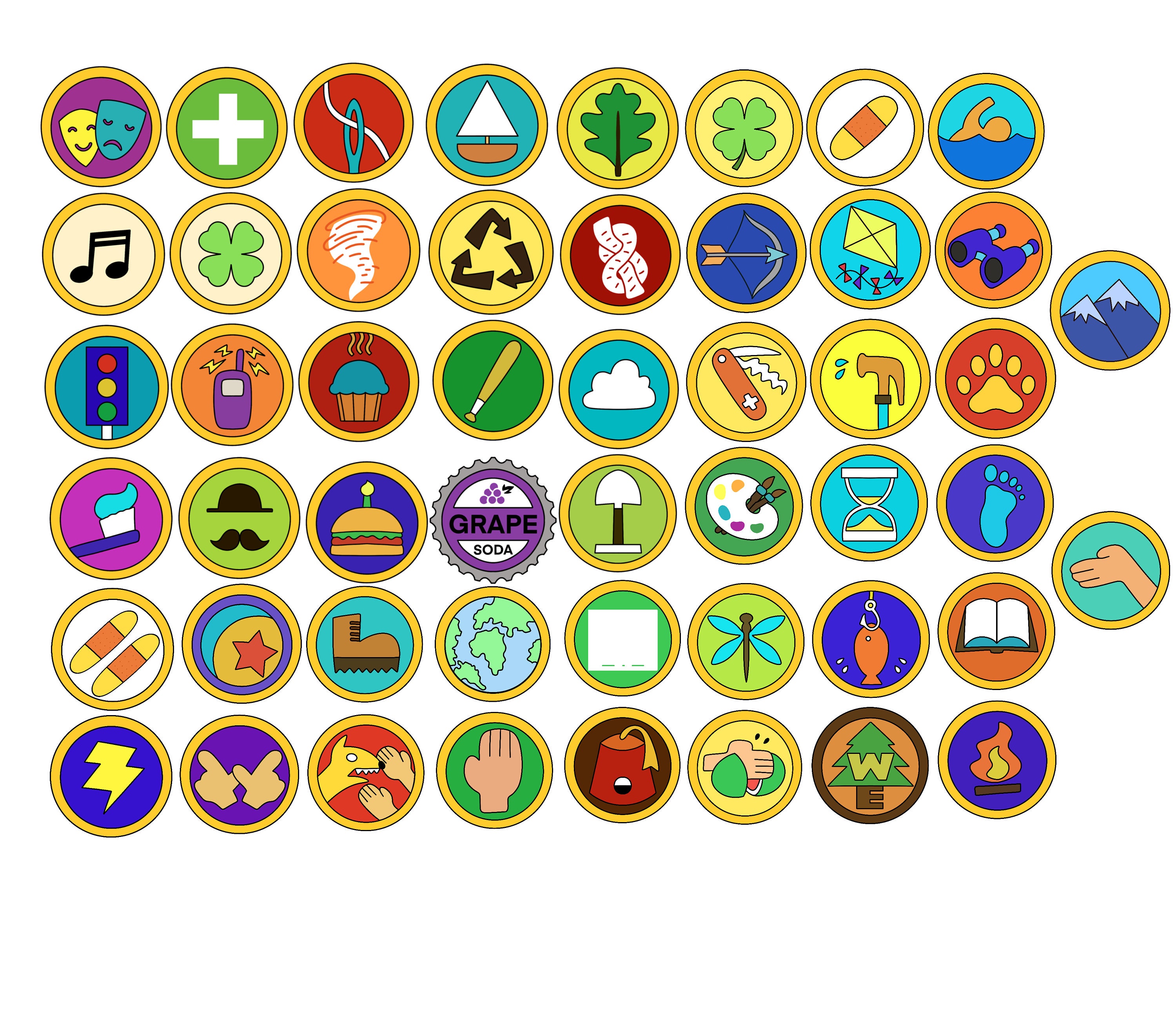 Insignia de explorador del desierto png clipart disfraz de russel ...