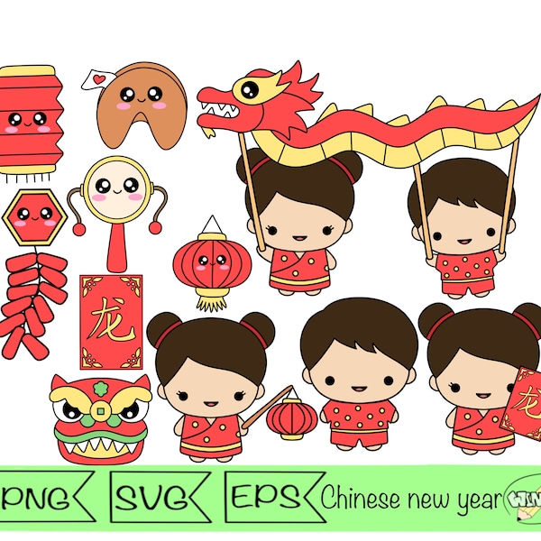 New Year Clip Art - Etsy