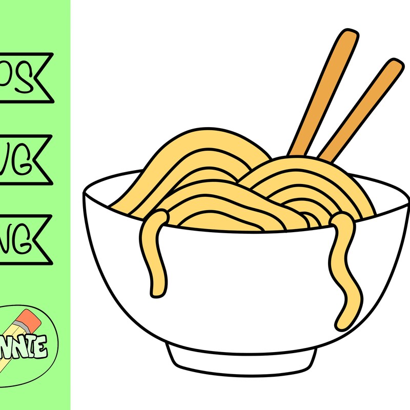Ramen Svg - Etsy