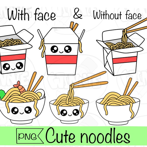 Chinese Food Clipart - Etsy