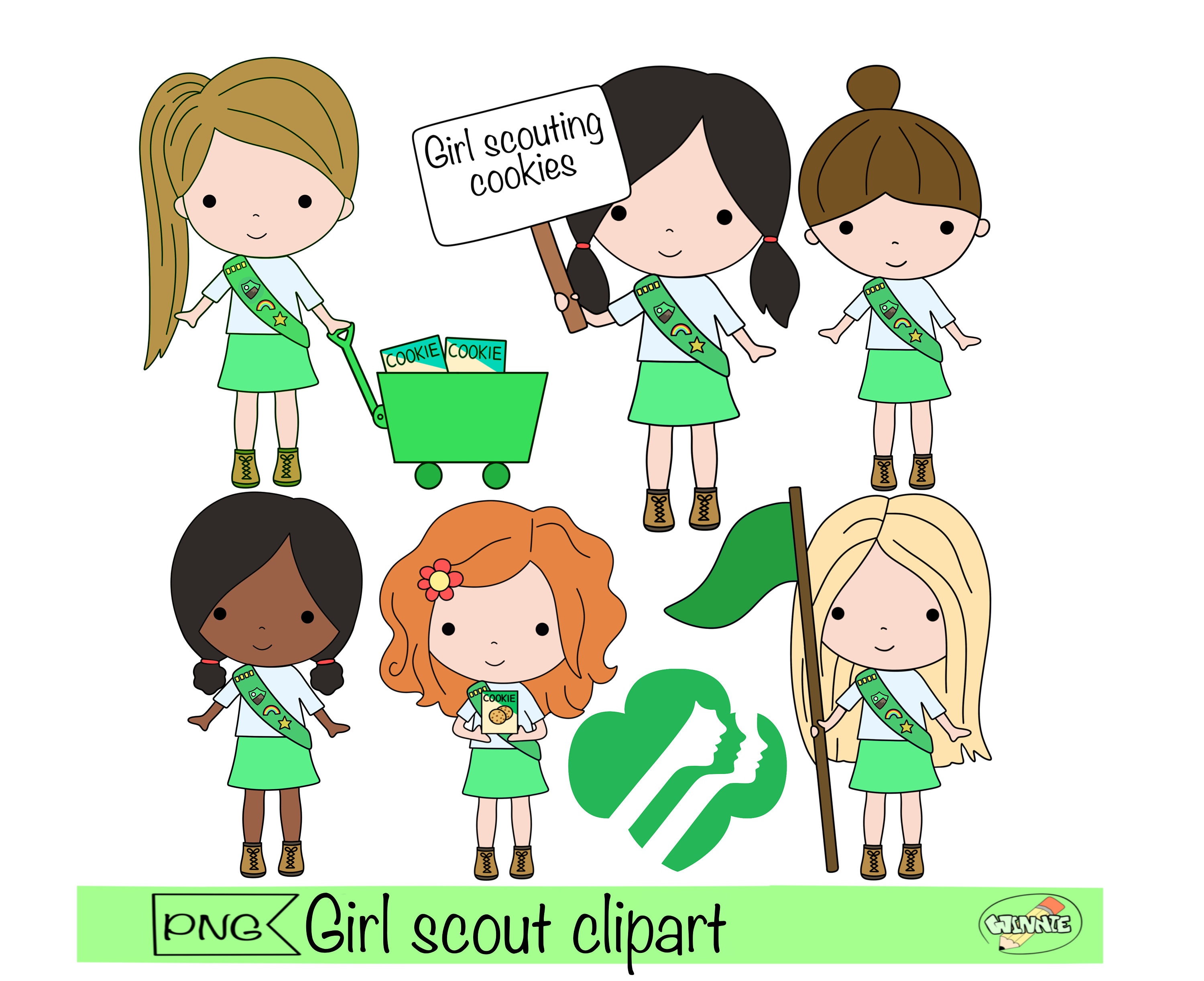 Girl Scout Borders Clipart Clipart Best Clipart Best
