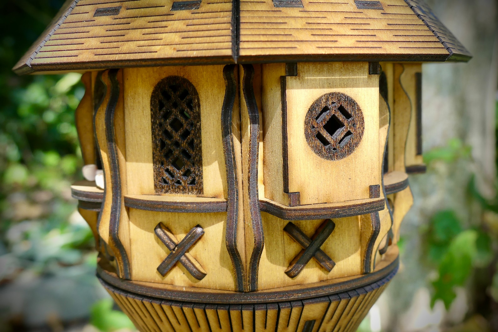 Rapunzel Tower | Laser Cut Files | SVG & LBRN2 Vector Format | for 3 Mm ...