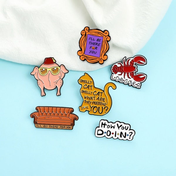 Friends Pin - Etsy