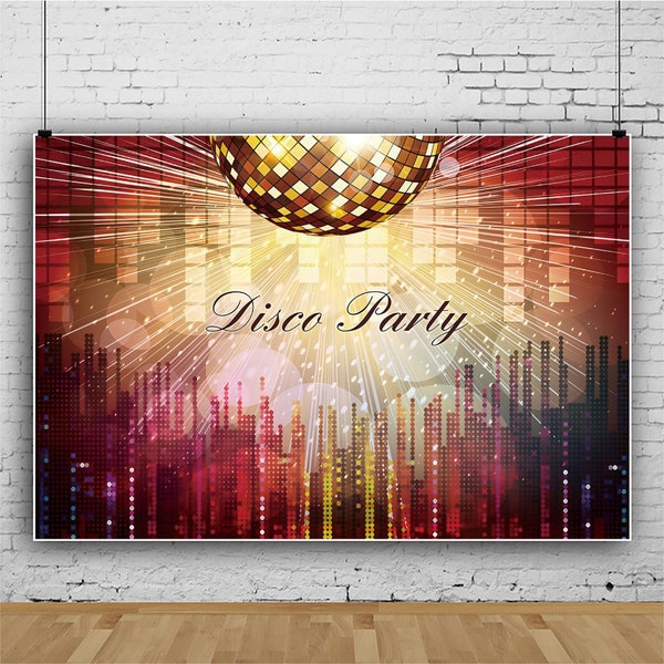 Disco Backdrop - Etsy