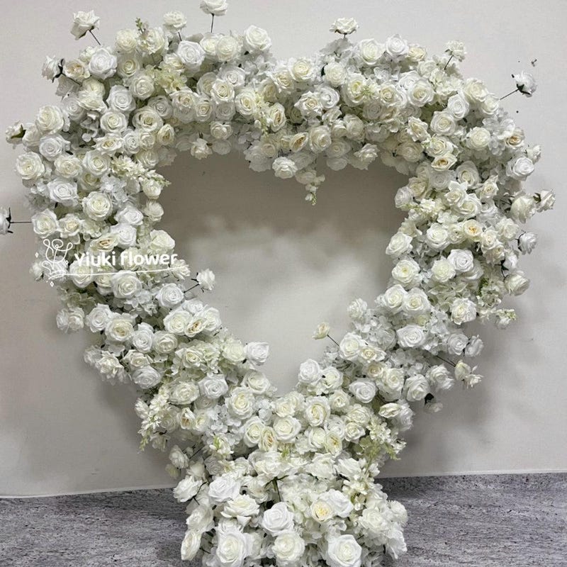 White Heart Backdrop - Etsy