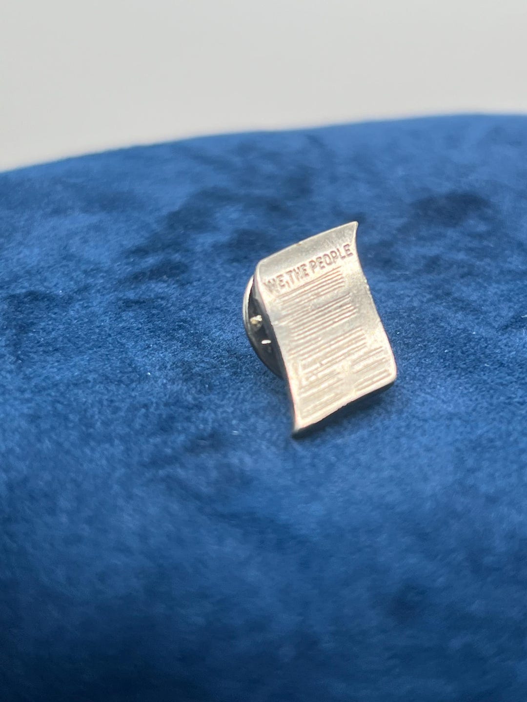 Vintage Ballou “we the People” Scroll Lapel Pin, Circa 1950s, Silver ...