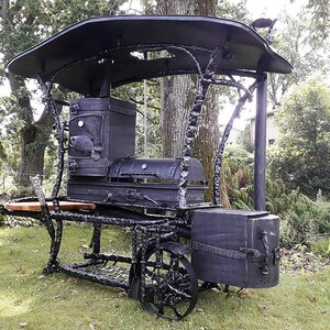 Blacksmith Barbecue Grill – Outdoor Kitchen - Etsy