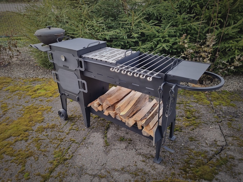 3in1 Barbecue, Pizza Oven, Stove - Etsy
