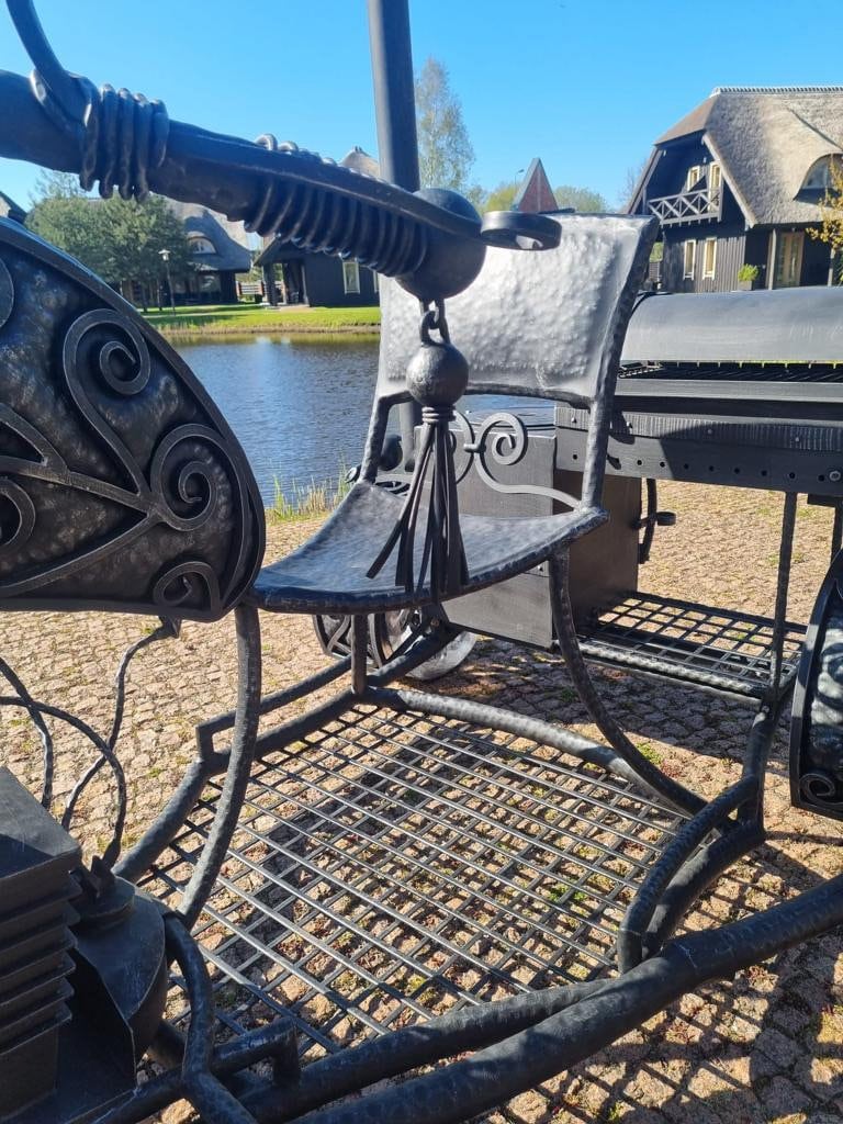 Barbecue Grill With a Motorcycle - Etsy