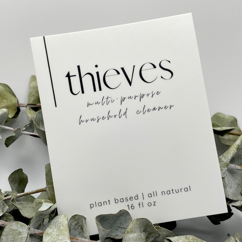 Young Living Labels - Etsy