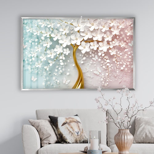 Tempered Glass Handmade Crystals Wall Art Handmade Wall Etsy