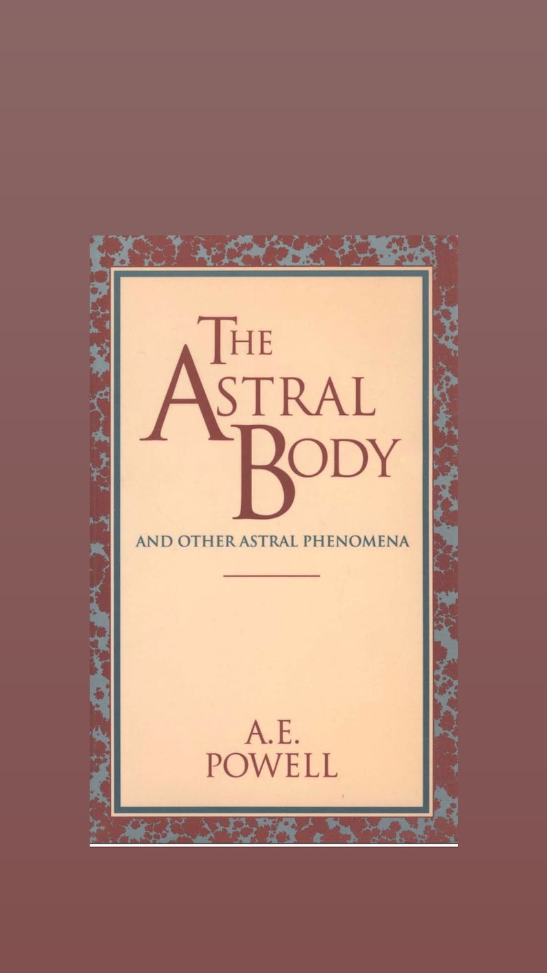 A.E Powell - the Astral Body - Etsy