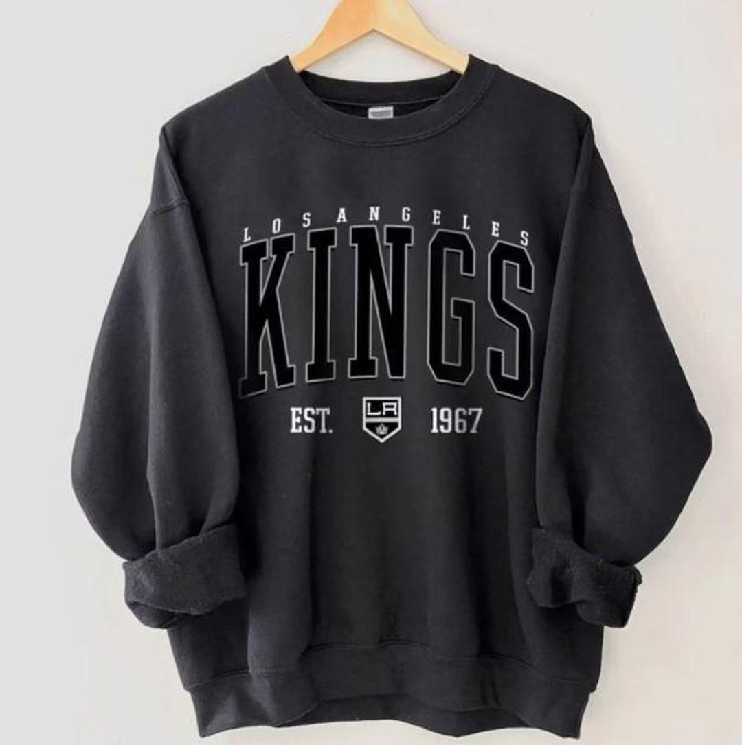Los Angeles Crewneck, Vintage Style Los Angeles Kings Sweatshirt, Los ...