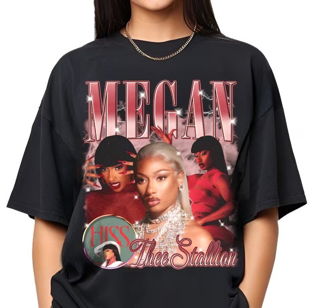 Megan Thee Stallion Shirt, Vintage Megan Thee Stallion 90s Shirt ...