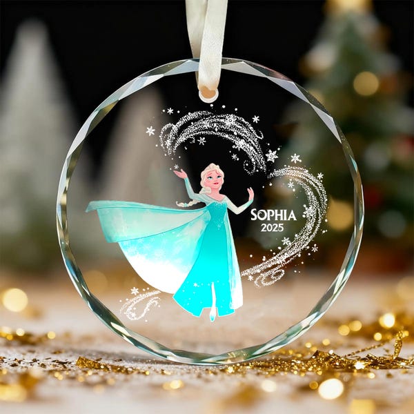 Elsa Ornament - Etsy
