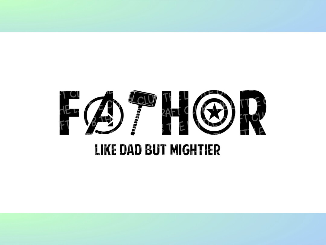 Fathor SVG File Father's Day Gift Father's Day Svg - Etsy