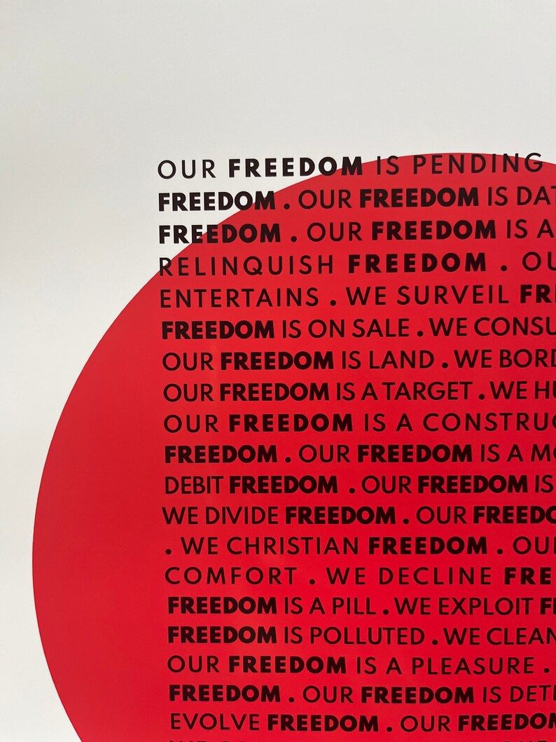 Art Print, Poem Print, Poem Art, Poetry Poster, Freedom Art, Spoken ...