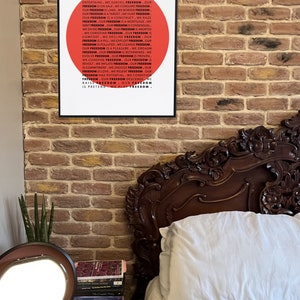 Art Print, Poem Print, Poem Art, Poetry Poster, Freedom Art, Spoken ...