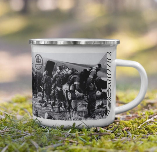 AIRBORNE MUG 12oz Paratrooper Mug Military Mug Army - Etsy