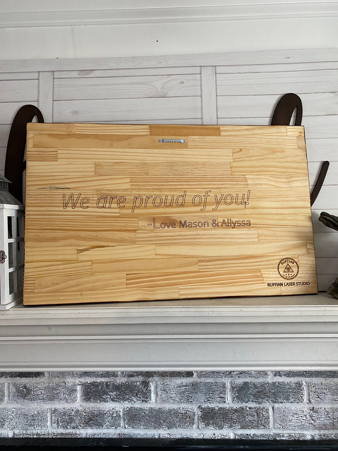 Stained American Flag Plaque ETS Gift PCS Gift Army - Etsy