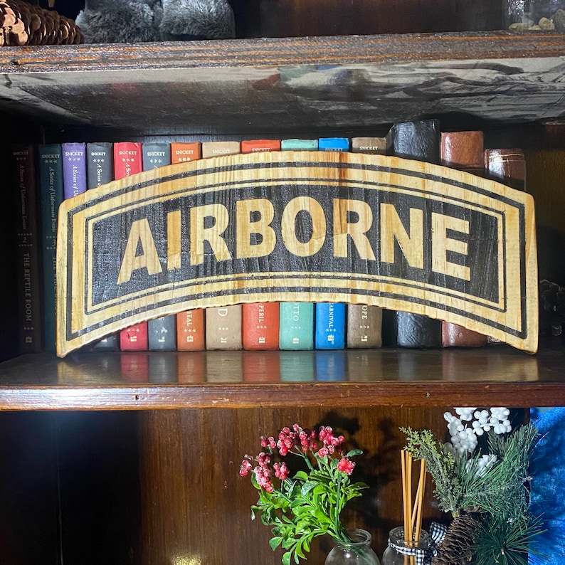 Army Tabs Laser Engraved Ranger Tab Airborne Tab Sapper - Etsy