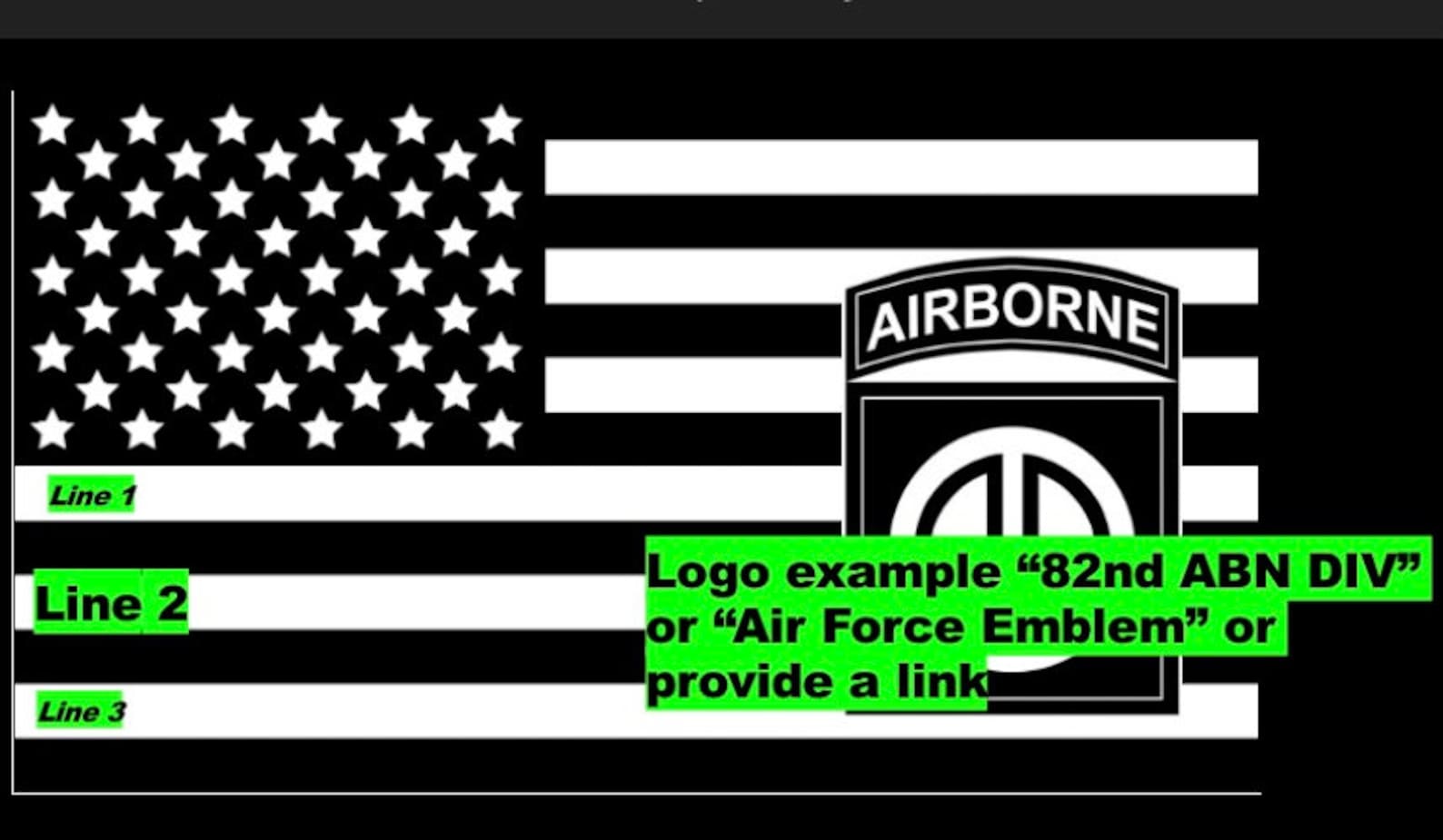 Laser Engraved Flag Plaque - Wood Flag - Retirement - ETS - PCS ...