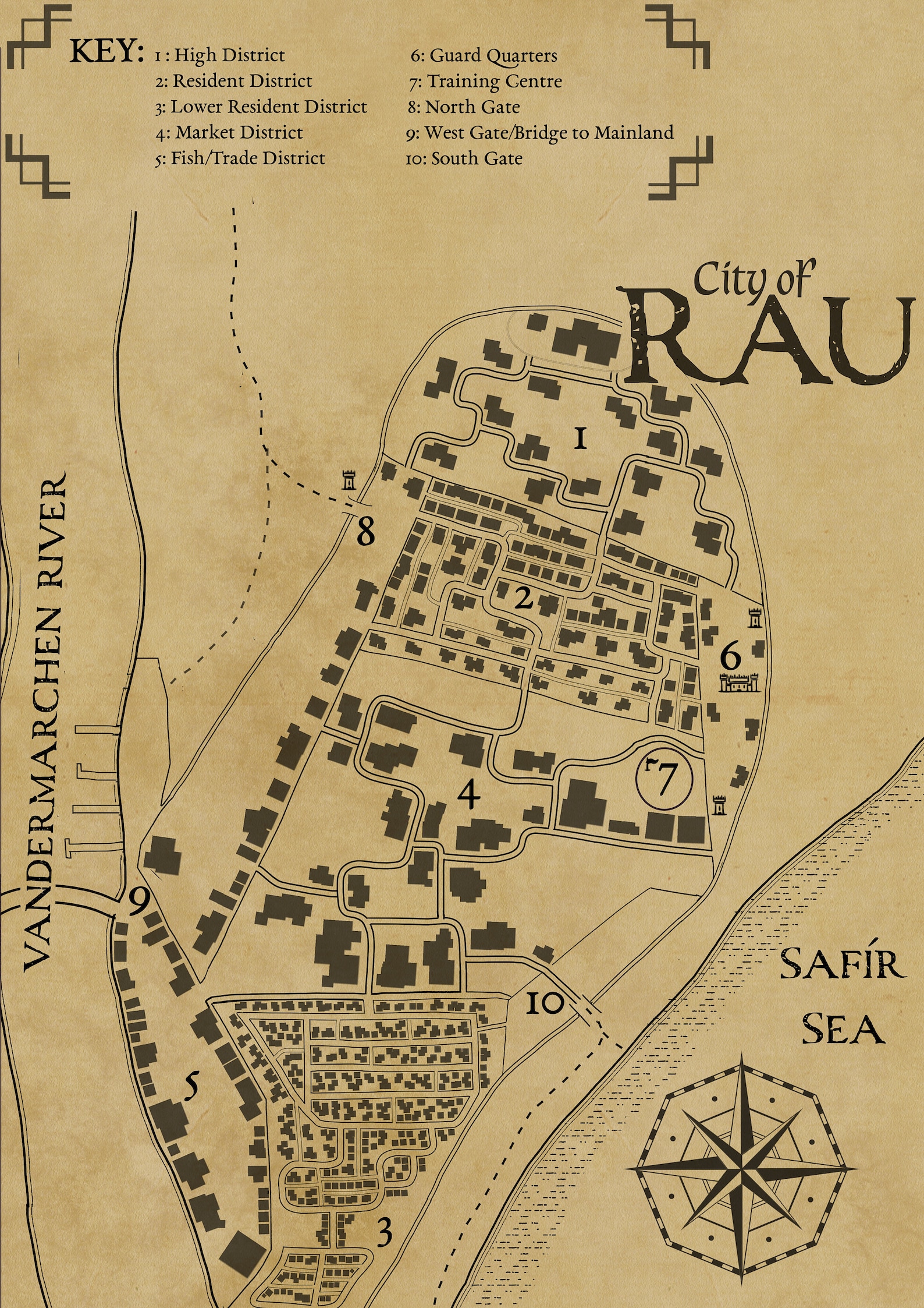 Bespoke Fantasy or Real World Map for Authors / Game Designers / Unique ...