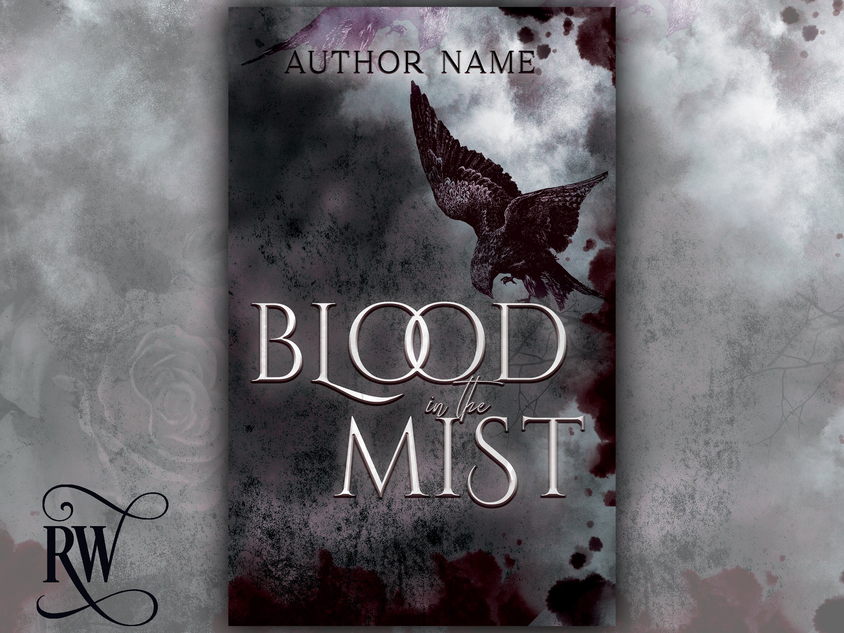 Premade Book Cover Dark Fantasy - Etsy