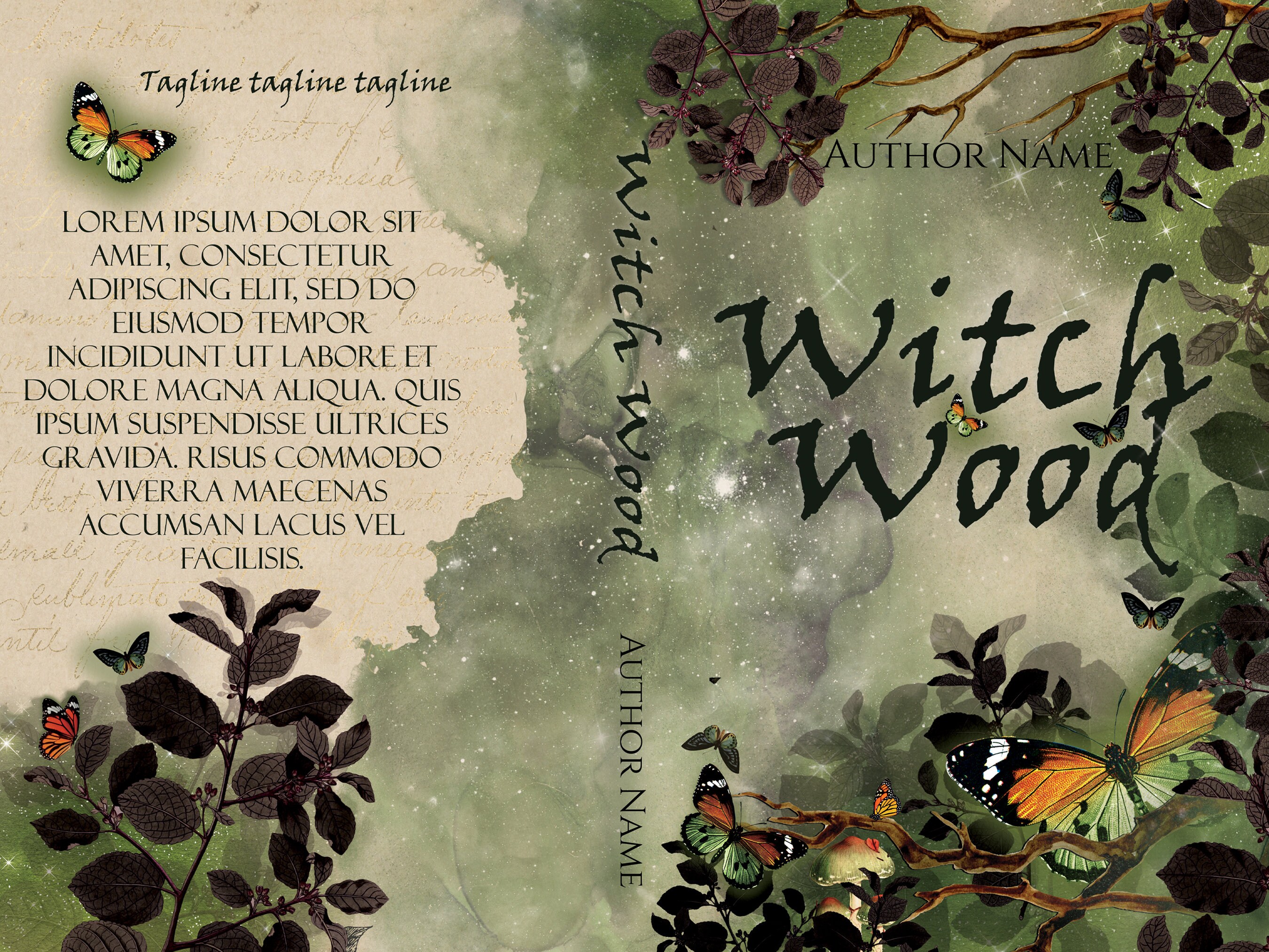 Premade Fantasy / Fairy Tale Book Cover - Etsy