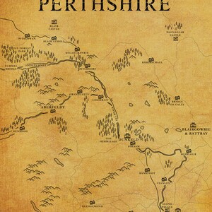 Bespoke Fantasy or Real World Map for Authors / Game Designers / Unique ...