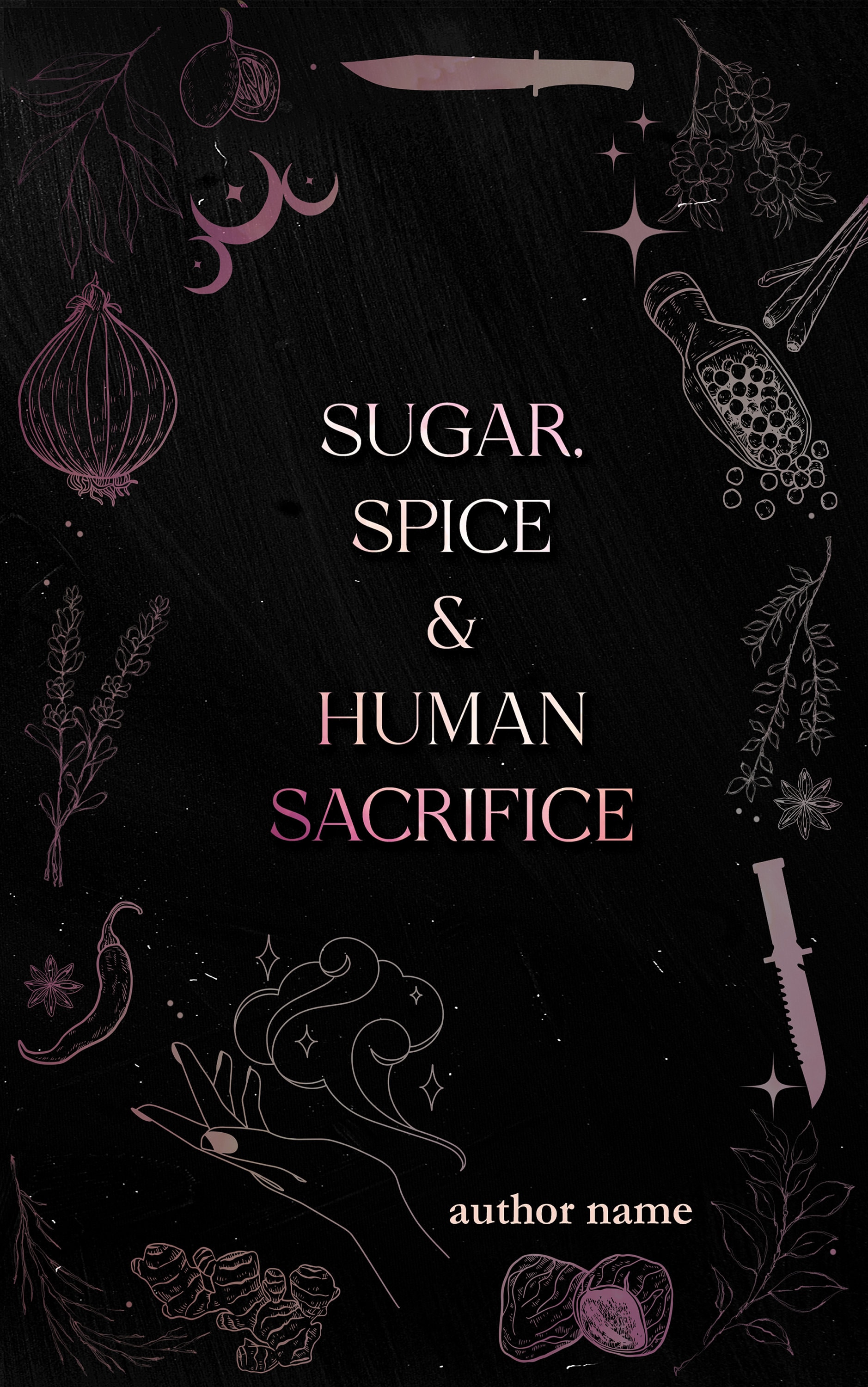 Premade Fantasy Whimsical Book Cover - Etsy