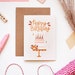 Happy Birthday Cake Greeting Card With Envelope, A6 Recycled Paper - Etsy