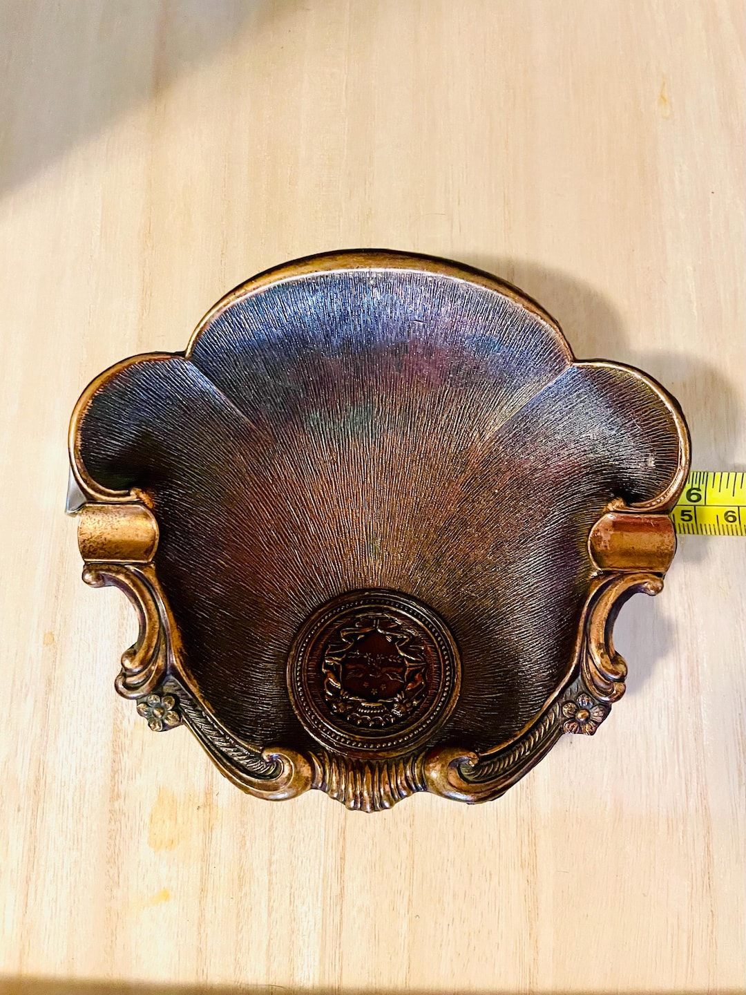 Vintage Military Copper Ashtray From the 1950 S to 1970 S. Made in the ...