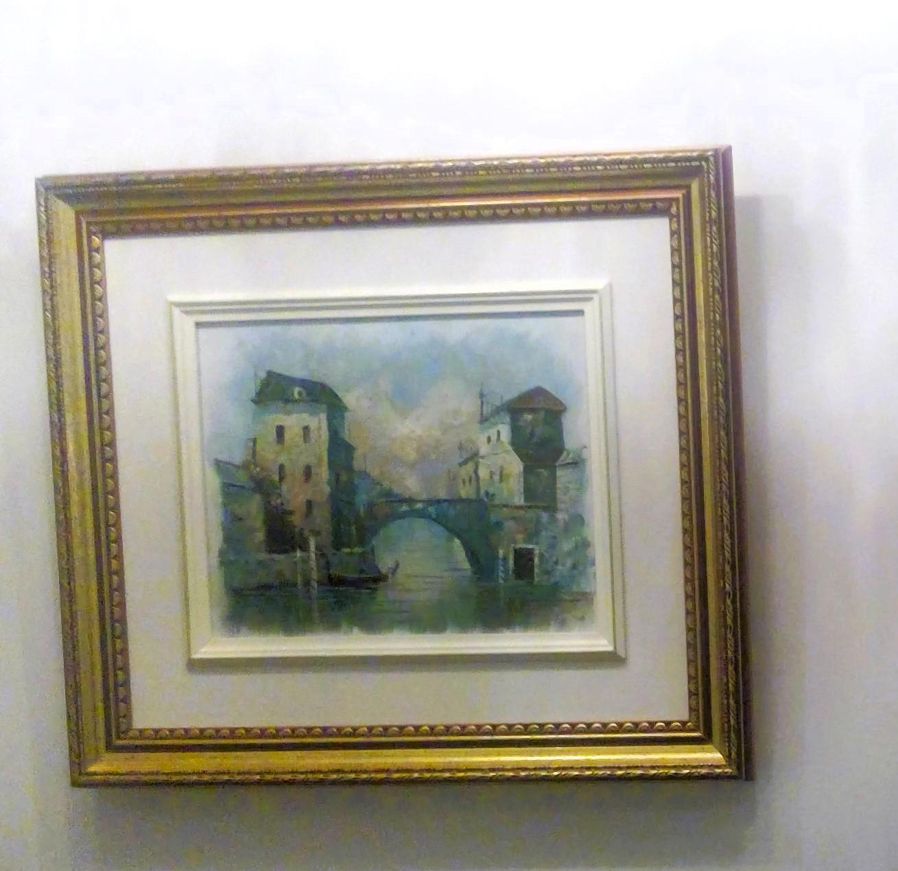 Original Signed A Simpson Painting Venitian 17” X 15” OIL ON CANVAS - Etsy