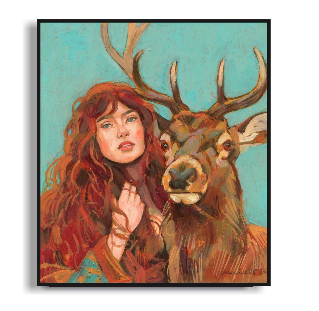 Original Figurative Oil Painting on Canvas: Made to Order - Etsy