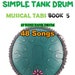 Tongue Drum Songbook: Easy Tutorial With QR Code (printable) - Etsy