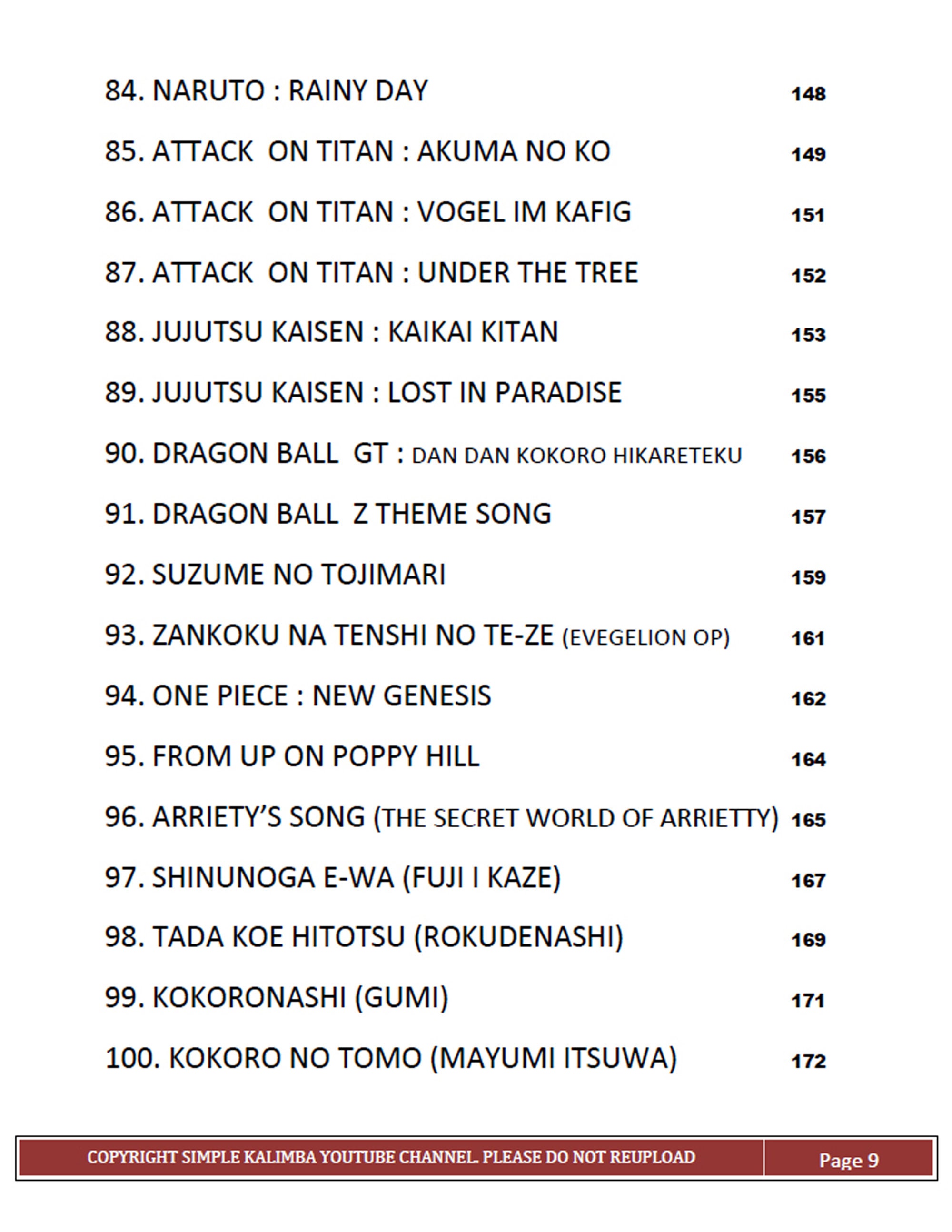 Kalimba Easy Tutorial Book 2 - Etsy