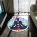 Round Rug Chakra Rug Round Chakra Rug Chakras Mat Chakra Meditation ...
