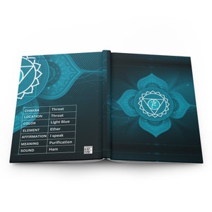Journals Chakras Hardcover Journal Chakras Notebook Chakra Journal Chakras Notebook Chakras Gift ...