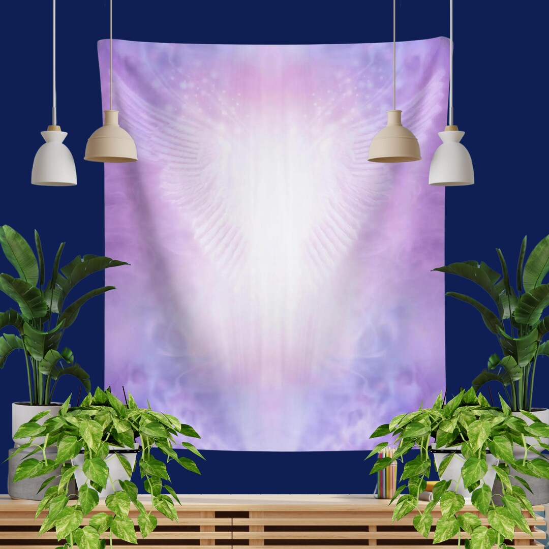 Angel Tapestry, Angel Wall Hanging, Spiritual Wall Hanging, Alchemy Art ...