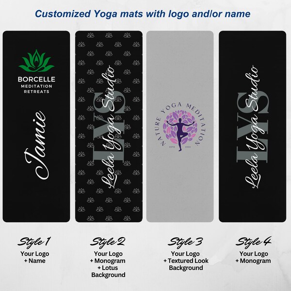 Custom Yoga Mats - Etsy