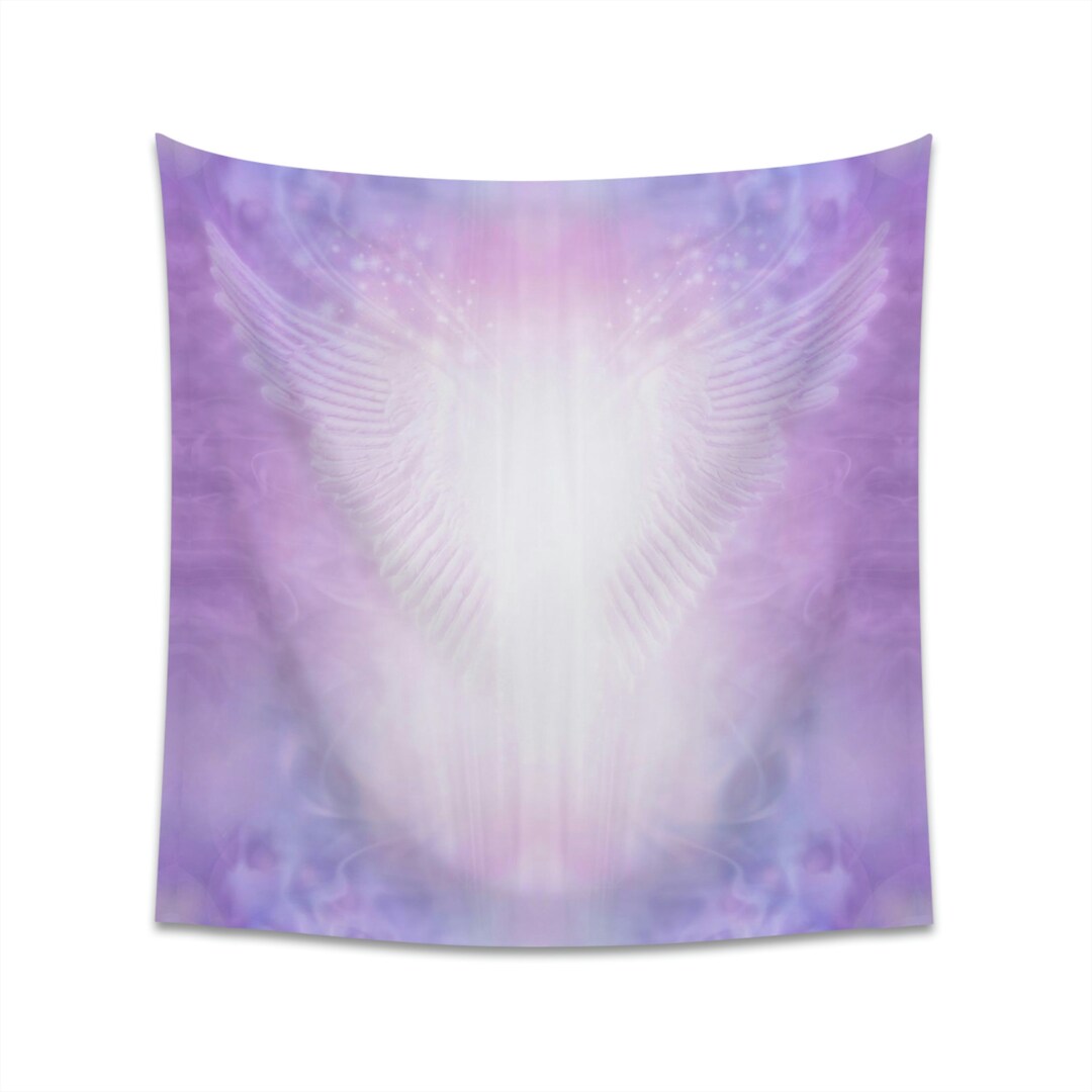 Angel Tapestry Angel Wall Hanging Spiritual Wall Hanging - Etsy