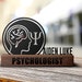 Custom Psychologist Desk Name Plate Wedge Personalized Psychology ...