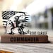 Custom Soldier Military Desk Name Plate Wedge Personalized American ...