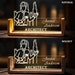 Custom Architect Desk Name Plate Personalized Architecture LED Light ...