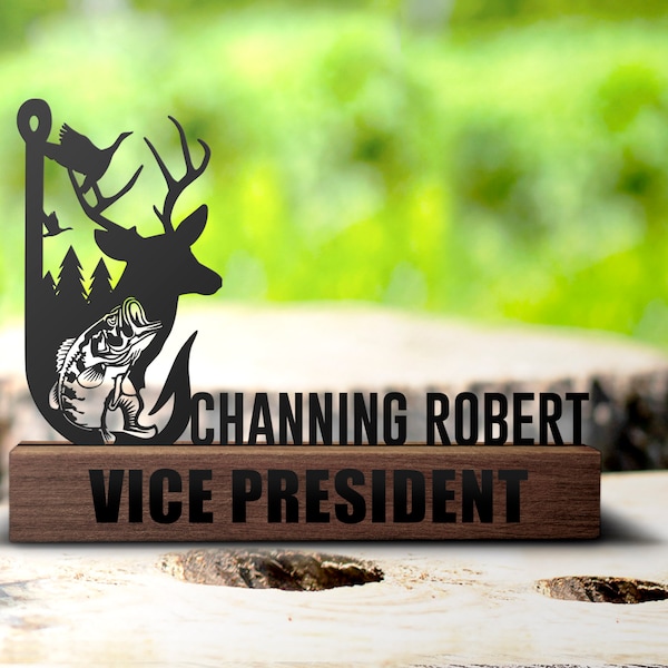 Nameplate Sign Hunting - Etsy