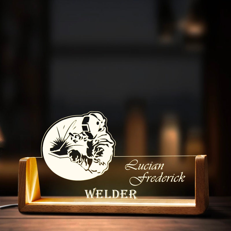 Desk Name Plate - Etsy